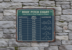 Roof Pitch Chart: Easy Guide to Roof Angles & Slopes