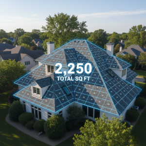 Estimate Roof Square Footage in 5 easy steps- complete guide