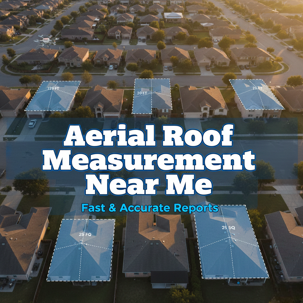 Aerial Roof Measurement Near Me | Fast & Accurate Reports